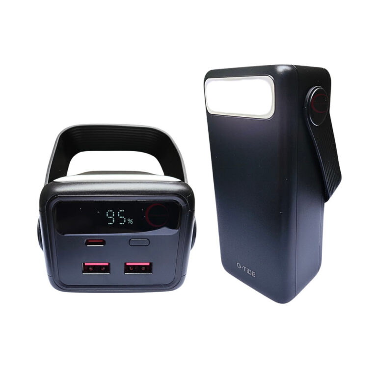 Power Bank G-Tide OASIS 40,000mAh con carga rápida y lámpara - G-TIDE